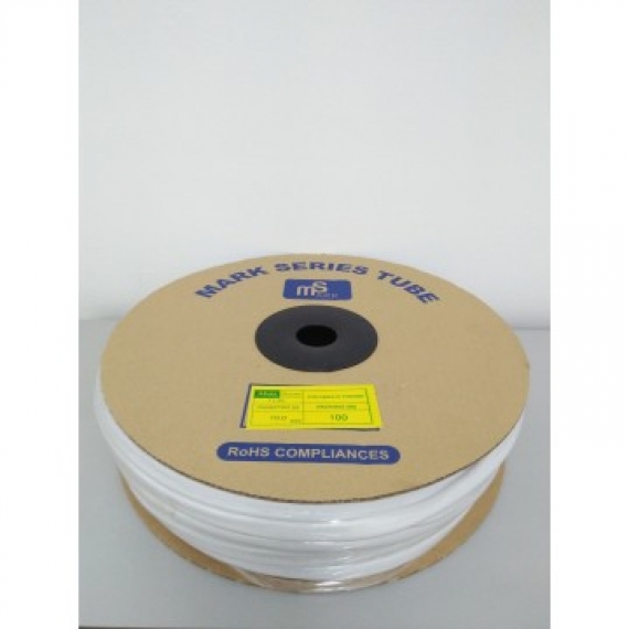 PVC MARKING TUBE WHITE - SPOOL PACKING